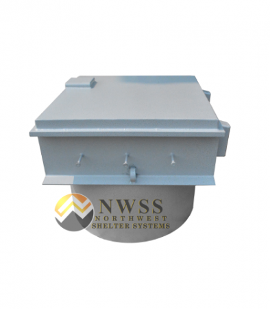 Concrete Filled Blast Hatch with Collar - BeeSafe Security