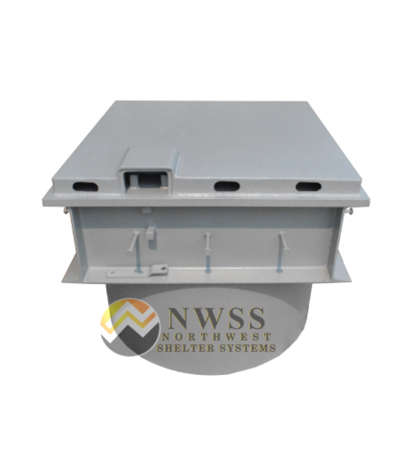 Concrete Filled Blast Hatch with Collar - BeeSafe Security